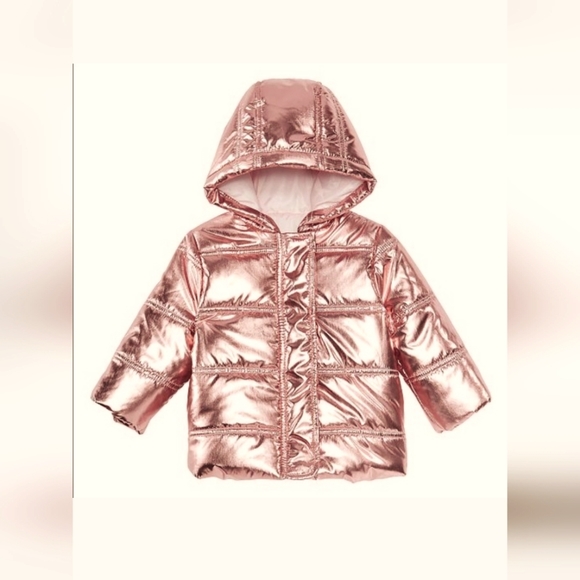 First Impressions | Jackets & Coats | Nwt First Imp Baby Girls Metallic ...
